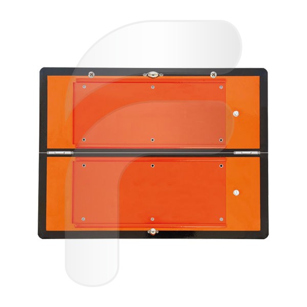 PLACA ADR PLEGABLE HORIZONTAL NIDO ABEJA 400X300MM