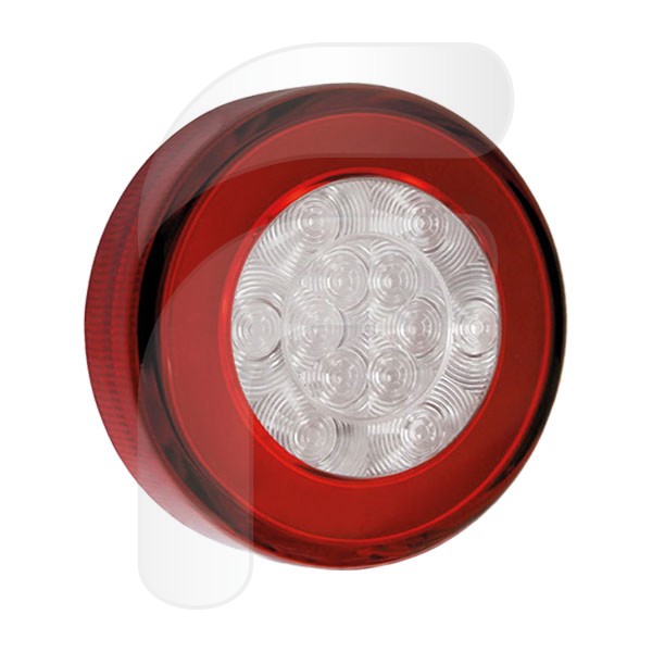 PILOTO REDONDO LED 3 FUNCIONES INTERMITENTE 140MM